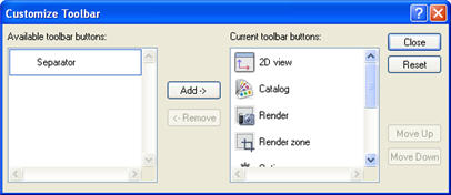 Customizing the Preview Toolbar