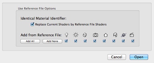 Using a Studio Reference File